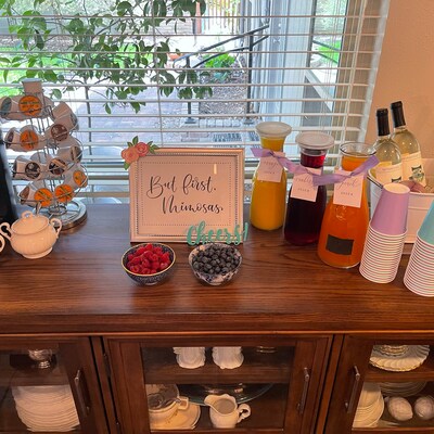 Hydration Station Printable Sign for Graduation, Birthday Party, Summer ...