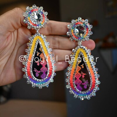 Beading Supplies Beading Pattern Native Beading Cabs for - Etsy
