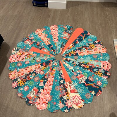 PDF Pattern for Giant Dresden Christmas Tree Skirt - Etsy