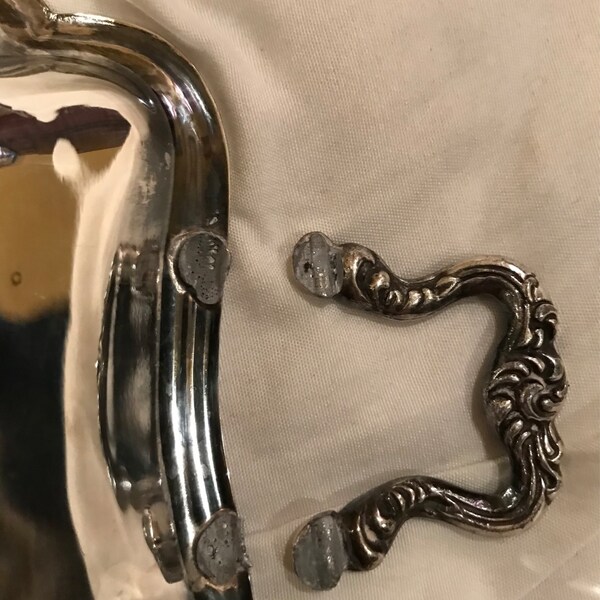 Stunning 5 Piece Heavy Tea Set by Wallace, 1200 Series Baroque Style - Etsy