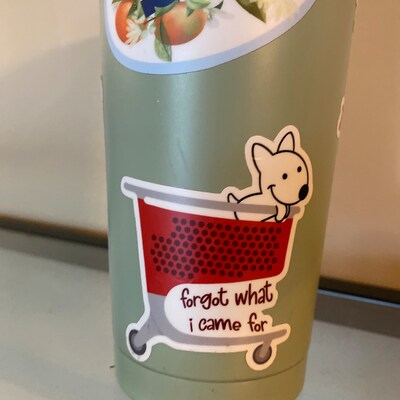 Orange Dino Sticker Laptop Sticker Notebook Sticker - Etsy