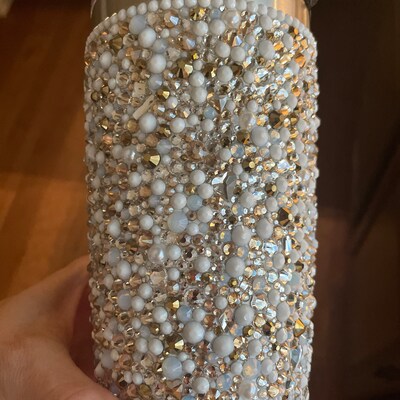 30oz Stanley Flower Crystal Rhinestone Cup - Etsy