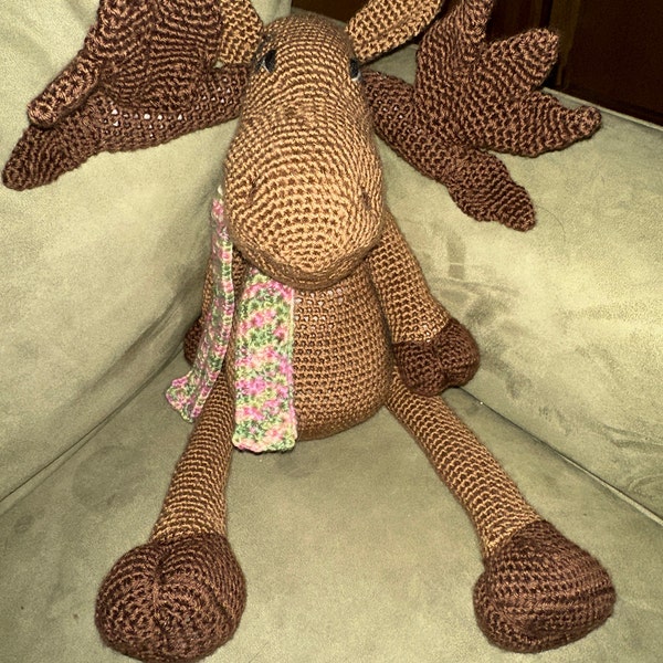 PATTERN - Moses the Moose - Crochet Amigurumi Pattern - Etsy