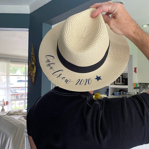 Mrs. Floppy Hat, Custom, Floppy Hat Sun Hat Newly Engaged Gift Rose ...