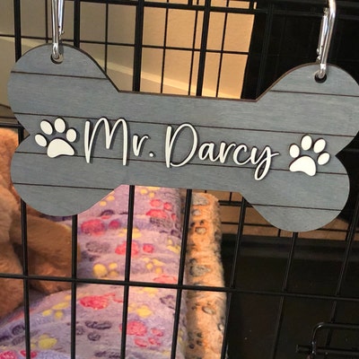 Personalized Wood Crate Sign /personalized Pet Gift / Custom Pet Name ...