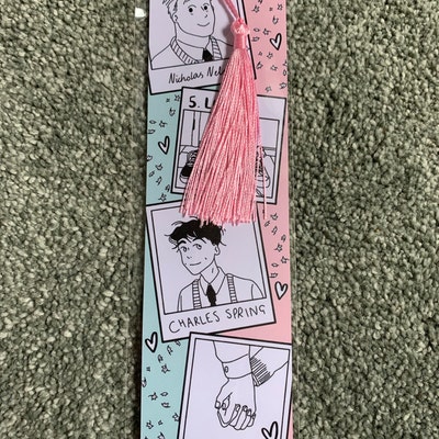 Heartstopper Inspired Bookmark Book Lover Book Worm Gift for Book Lover ...
