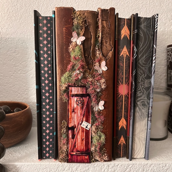 Custom Antiqued Bookshelf Insert/samples of Some Custom Creations/old ...