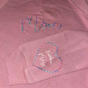 Hand Stitched Sweatshirt - Etsy