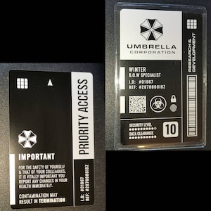 Personalised Weyland Yutani Access ID Laser Engraved Aluminium Alien ...