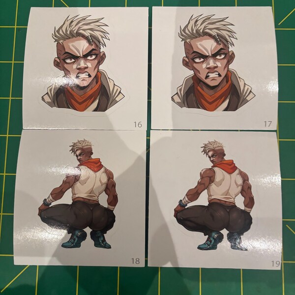 Arcane Sticker, Vi, 3 Vinyl Sticker, Lol-gift, Vi Arcane Fanart, Vi Lol ...