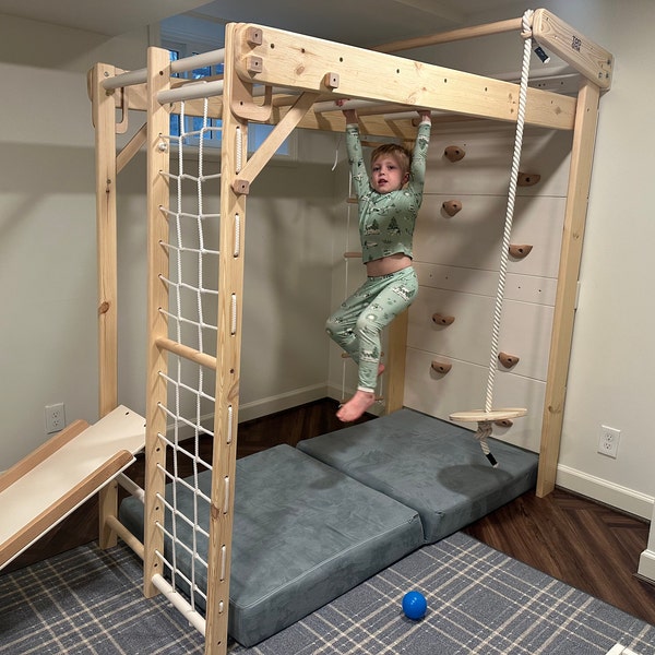 Wall Bars, Pull-up Bar, Swedish Ladder, Gymnastics Rings, Stall Bars ...