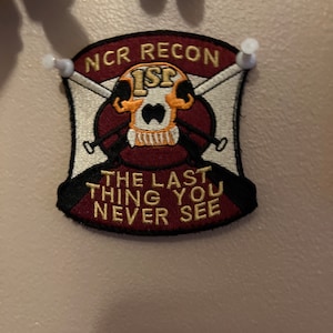 Fallout New Vegas Inspired NCR Recon Sniper Cosplay Gamer Patch Hook ...