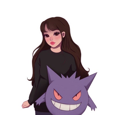 Cozy Custom Digital Portrait Drawing Cute Personalized Commission Anime ...