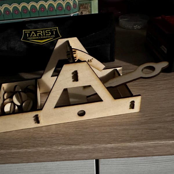 Catapult Laser Cut Files, Vector Cut Laser, Dxf Model, Catapult SVG ...