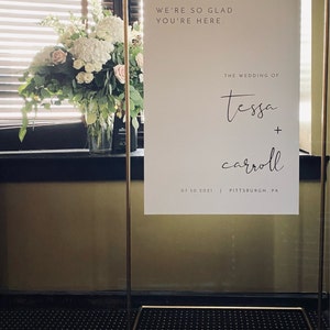 LOLA Glow Party Welcome Sign Template Let's Glow Crazy | Etsy