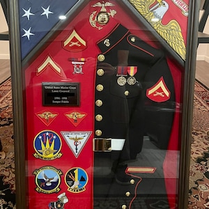 Military Sword Shadow Box Display Case LOCAL Pick up ONLY - Etsy