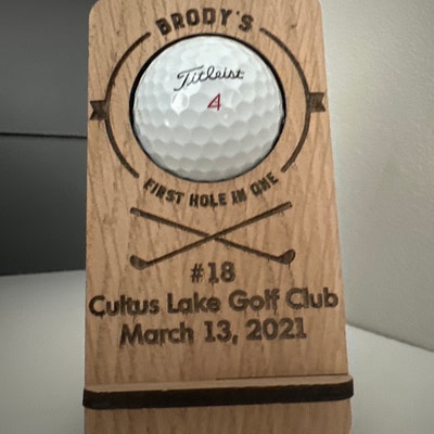 Personalised Golf Ball Holder Desk Tidy, Golf Ball Display, Golf Gifts ...