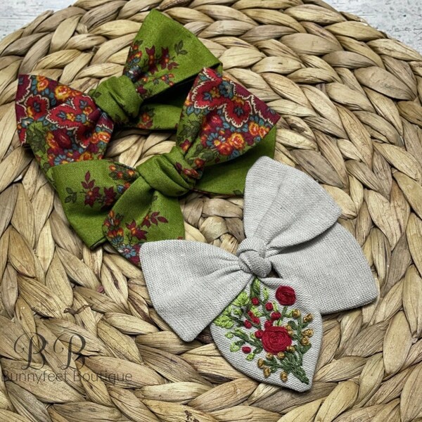 Hair Bow Pattern, 2 Sizes PDF Baby Bow Pattern, DIY Hair Bow, Baby Hair ...