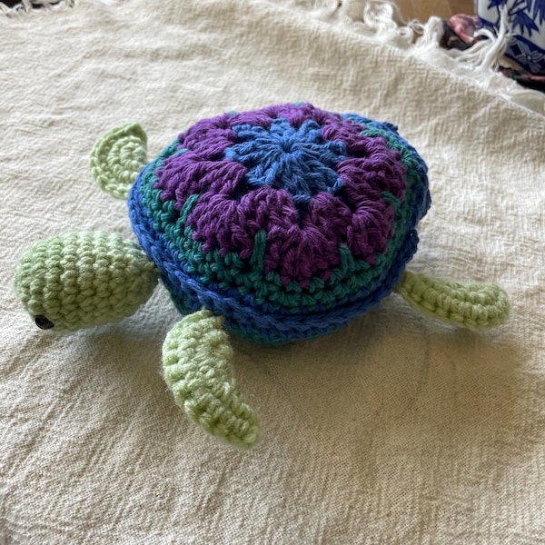 Foldable Turtle Bag - PDF Crochet Pattern - Etsy