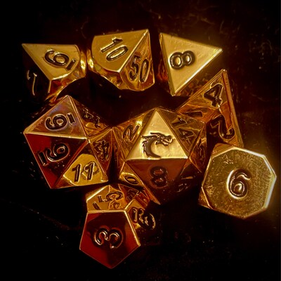 Old School Dnd Rpg Metal D20: Dwarven Forged Archaic Silver - Etsy