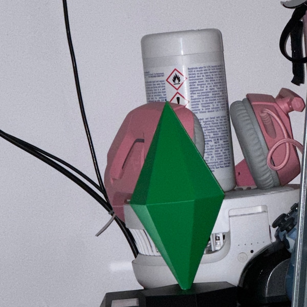 The Sims Plumbob, 3D Printed Game Prop - Etsy