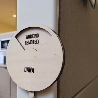 Personalized Work From Home Privacy Sign Wood Custom Do Not - Etsy