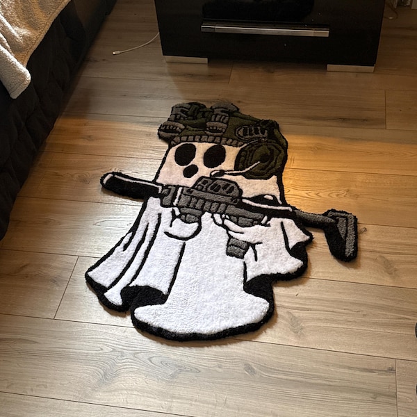 Custom Tufted Scream Rug - Etsy