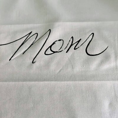 Loved Ones Handwriting Patch, Wedding Patch, Something Blue, Your Handwriting Quilt Block ...