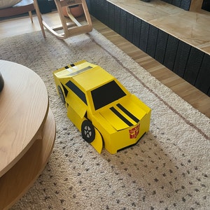 Template for Transforming Car Costume for Kids Halloween Costume ...