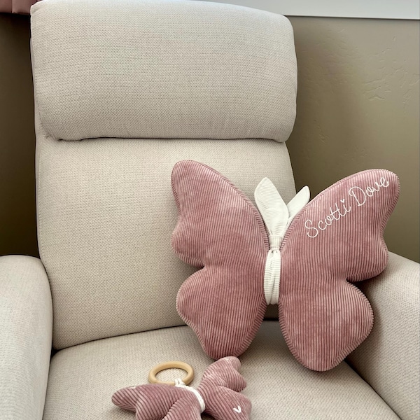 Cursive Name Velvet Pillow (zoe) , Educational Toy, Initial Cushion ...