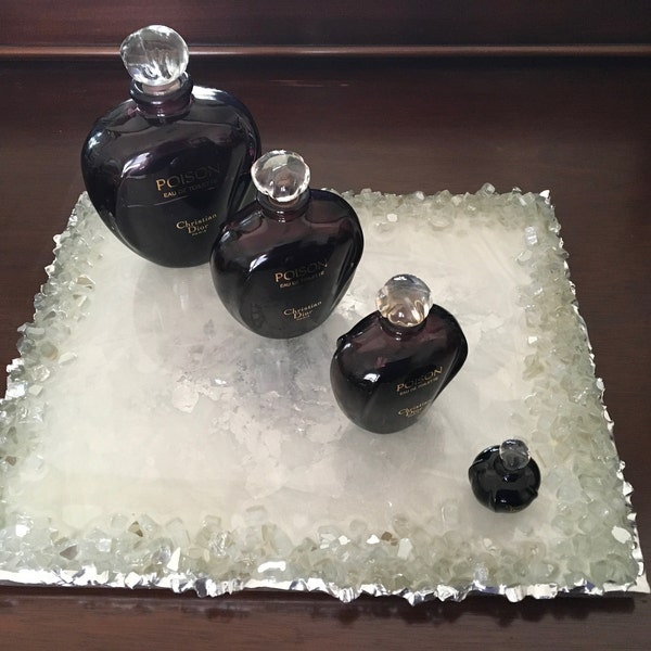 Design Your Own Tray, Custom Tray, Handmade Epoxy Resin Tray With Glass ...