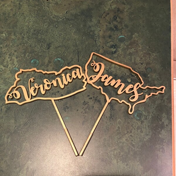 Custom Cake Topper - Texas Cake Topper - Custom Cake Topper - Wedding ...