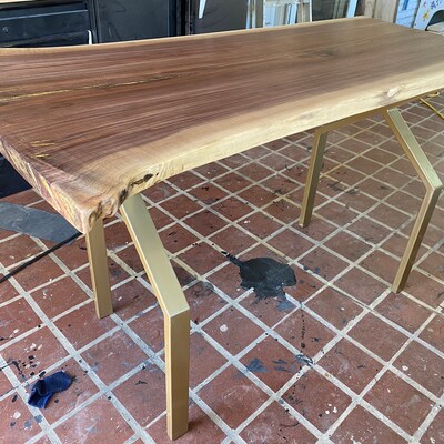 Metal Table Leg for Heavy Round Table Top Metal Hairpin Triangle Leg ...