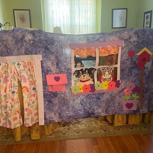 Card Table Playhouse Sewing Pattern, Deluxe Edition, Instant Download ...