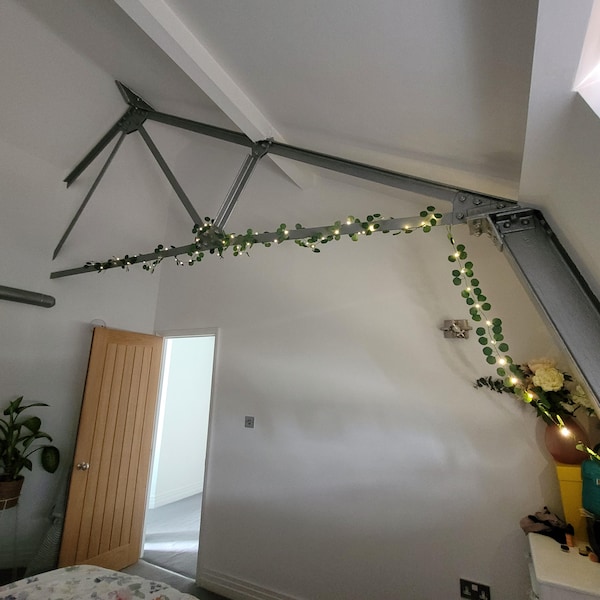 Black Leaf Fairy Lights - Gothic Wedding Table Decor Garland - Dark ...