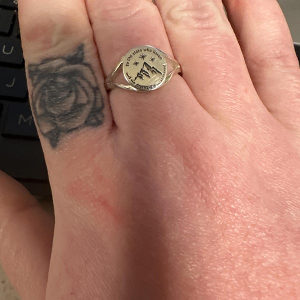 Mickey Mouse Ring Sterling Silver Ring Signet Ring Mickey Ring Engraved ...