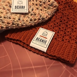 PRINTABLE Scarf / Cowl / Shawl Tags 8pc Set Downloadable PDF. Price ...