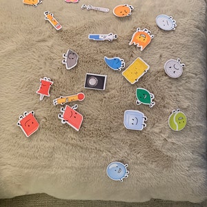 Battle for BFDI battle for Dream Island BFB Sticker Pack - Etsy