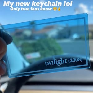 The Original Twilight Blue Filter Keychain - Etsy