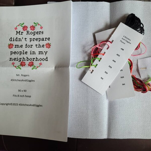 Cross Stitch Pattern Beginner, Fun Easy Stitch Pattern, Hoarding - Etsy