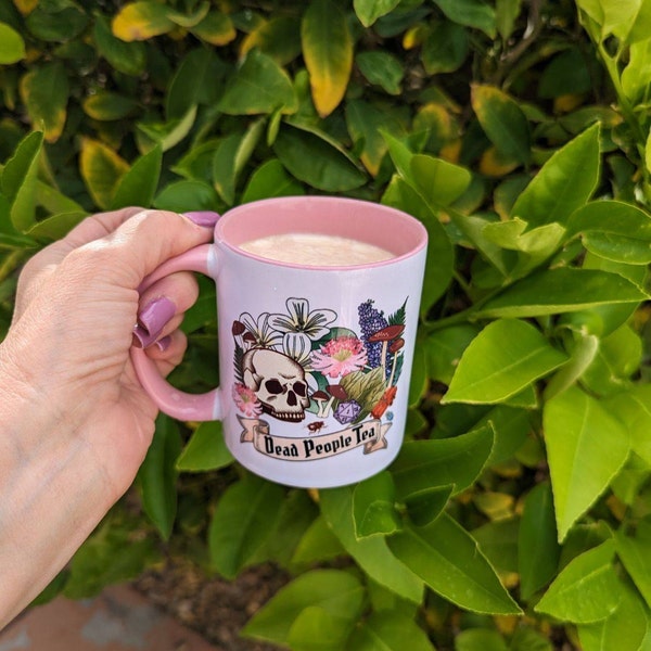 DEAD PEOPLE TEA, Critical Roleplayer Mug, Dnd Mug, Dnd Gifts for Her ...