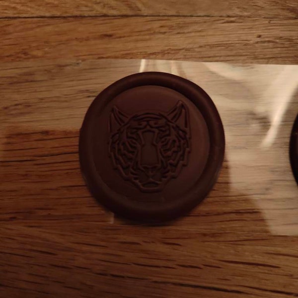Custom Logo Chocolate Stamp: Brass Metal & Wood Handle - Etsy