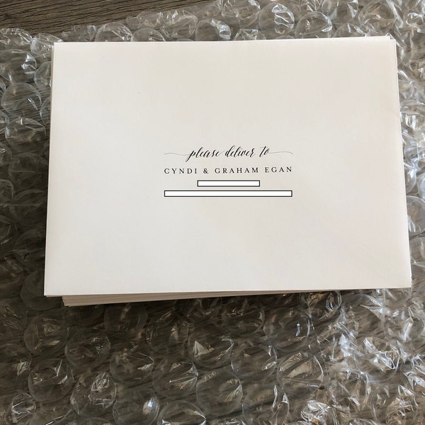 DOLCE Letterpress Wedding Menus, a Romantic, Elegant and Unique ...