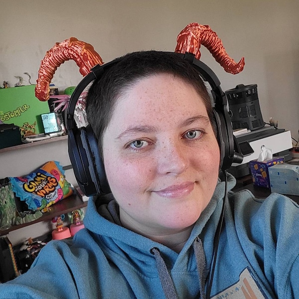 Ram Horns Attachment for Headset, Gaming and Streaming Headset ...