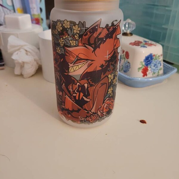 Radio Demon Glass Tumbler - Etsy