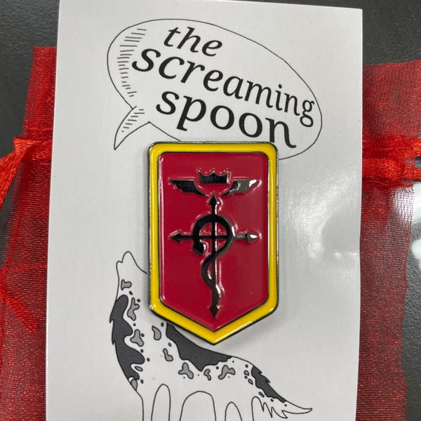 State Alchemist Enamel Pin - Full Metal Alchemist - Etsy