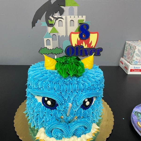 Dungeons and Dragons Cupcake Toppers/ D&D Cake Decor/party Decor/dnd ...