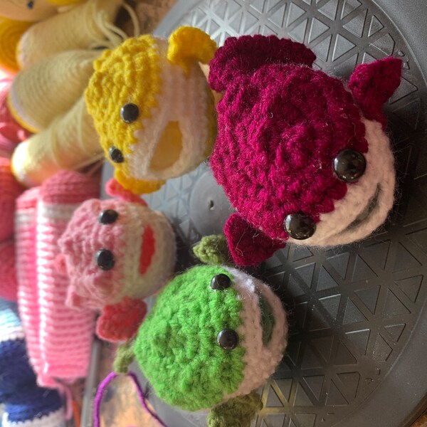 Crochet Pattern: Pudge the Pufferfish Crochet Stressball (no Sew) - Etsy