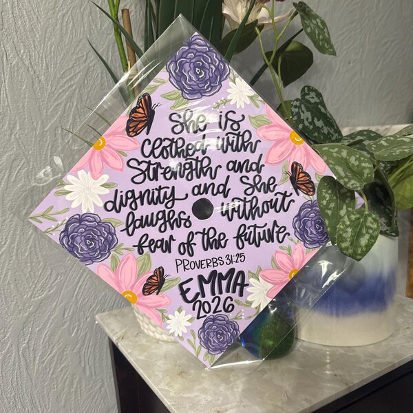 Graduation Cap Topper - Coraline - Cat - Customizable - Personlizable ...