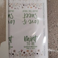 Printable OR Printed Wedding Registry Cards Floral Wedding Registry ...